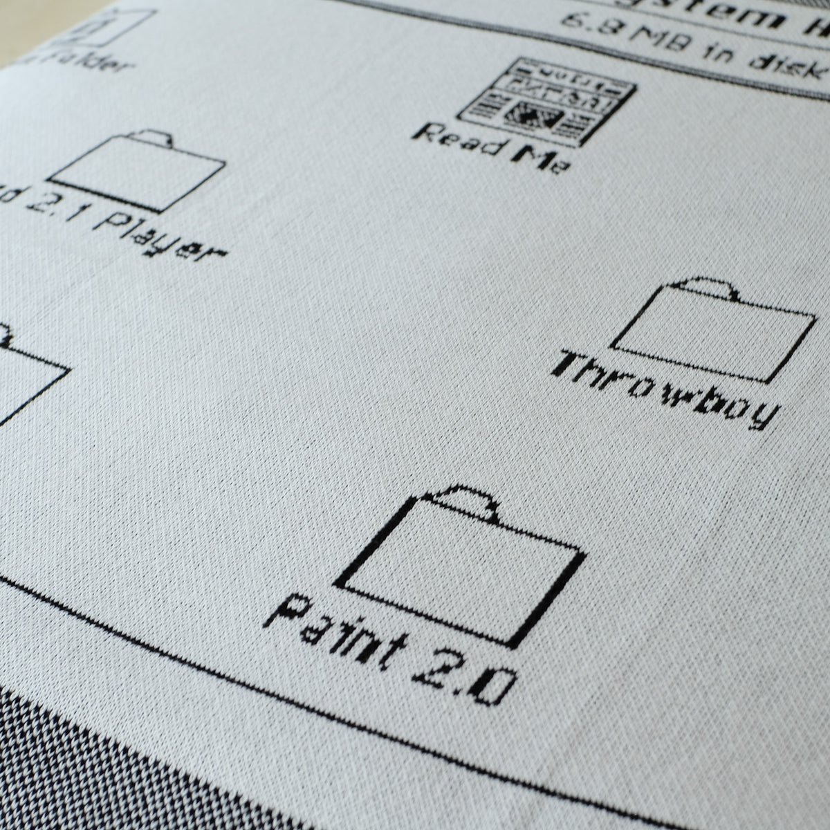 Classic Desktop Knit Cotton Blanket – Throwboy